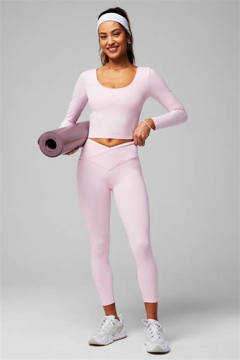 Oasis Pureluxe Hw Crossover 78 Legging Fabletics