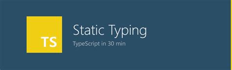 learn typescript in 30 minutes tutorialzine