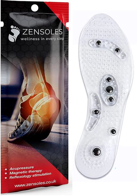 Magnetic Insoles With Acupressure Circulation Boost Uk Size 8 11