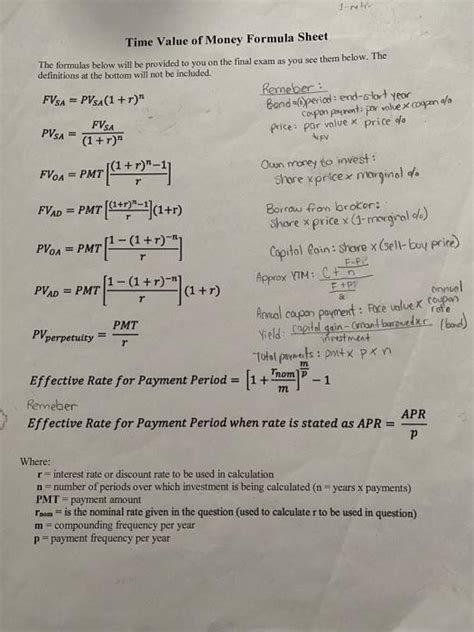 Answer This Time Value Of Money Question Using The