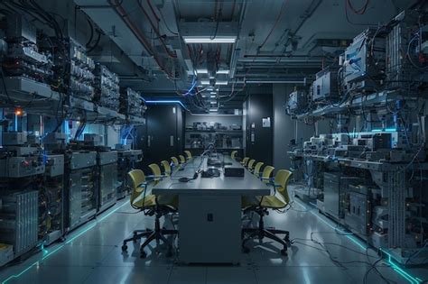 Premium Ai Image Advanced Quantum Computing Lab Exploration