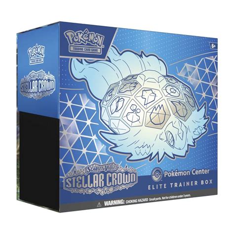 Pokémon Tcg Scarlet And Violet Stellar Crown Pokémon Center Elite