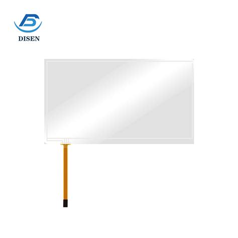 China Inch RTP Resistive Touch Screen Panel For TFT LCD Display Manufacturer And Factory DISEN