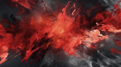 그런지 배경에서 움직이는 빨간색 브러시 스트로크의 놀라운 3d 그림 힙스터 및 수채화 매니아에게 적합 수채화 스트로크 배경 놀라 배경 빨간색 배경 이미지 Hd