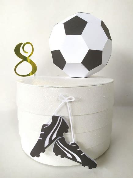 Topo De Bolo Bola Futebol D Elo Produtos Especiais