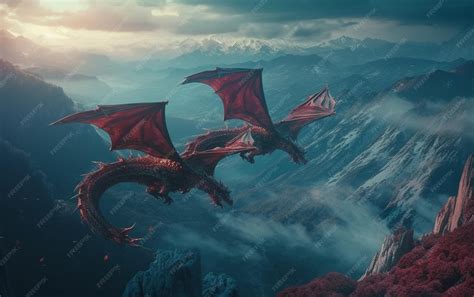 Two Dragons Flying