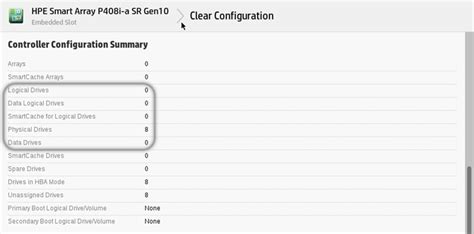 How To Dismantle Raid Configuration On Hpe Server