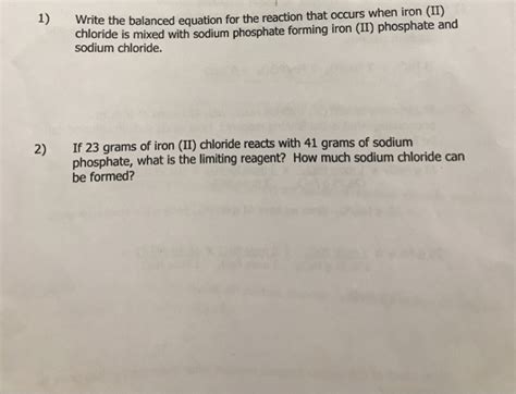 Solved I Am Having Difficultiy In Finding Limiting Reagent Chegg
