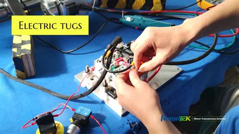 Roton Intelligent Tech Co Ltd On Linkedin Electric Tugs Motor Transmission Slution By Rotontek