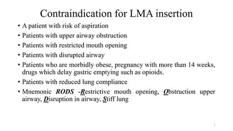 Supraglottic Airway Devices Pptx