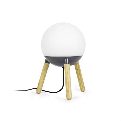 Faro Mine Table Lamp Grey