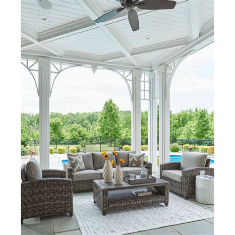 Signature Design By Ashley Oasis Court P335 081 Outdoor Sofachairs