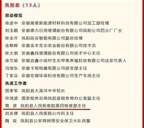 表彰！凤阳县检察院1人入选！ 知乎