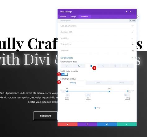 3 Effortless Scroll Motion Effects You Can Add To Your Headlines With Divi