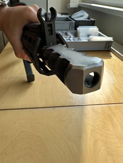 More Gundocthor Photos Muzzle Break Is Only Prototype Full Version Will Be Black 14 Days