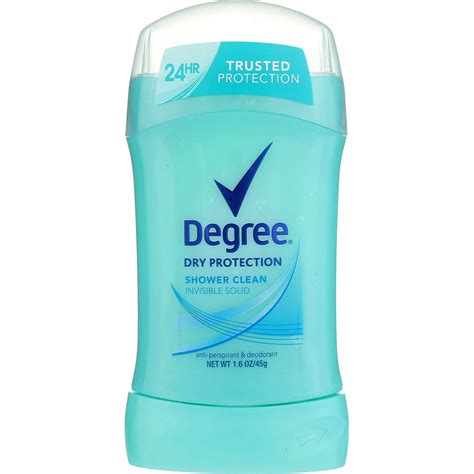 Degree Shower Clean Dry Protection Antiperspirant Deodorant Stick 1 6 Oz Pack Of