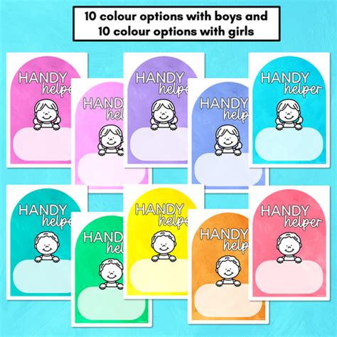 Handy Helpers Classroom Jobs Display The Kutopia Collection Mrs Learning Bee