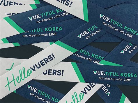 Vue Js Korea Vuetiful Th Meetup On Behance