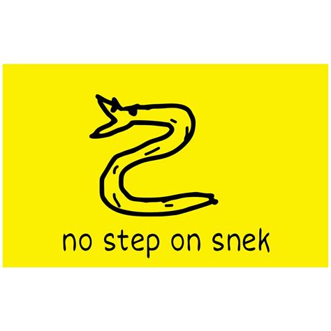 No Step On Snek 4x2 5 Inch Sticker Wetsu Company