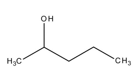 2 Pentanol Structural Formula