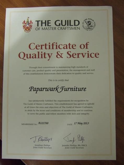 Guild Of Master Craftsmen Paparwark