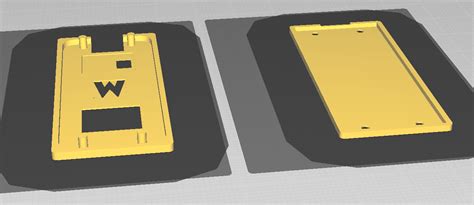 Pi Pico W Slim Case Snaps Together No Glue With And Without