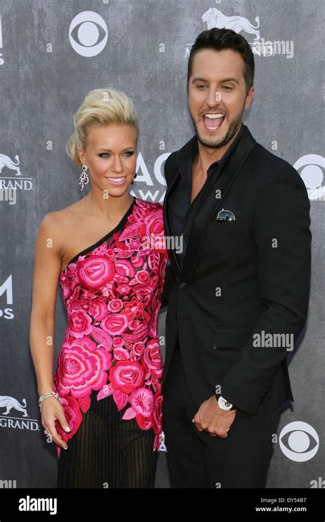 Las Vegas Nv Usa 6th Apr 2014 Caroline Bryan Luke Bryan At Arrivals For 49th Annual