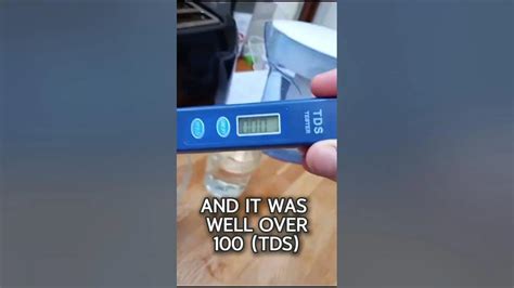 customer tds comparison tap water vs generic filter jug vs zerowater