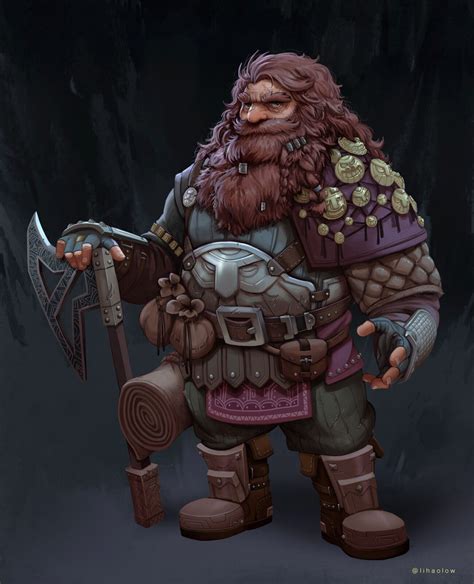 Presenting Realgar Grabthar A Dwarf Wizard For An Rpg Campaign Artofit