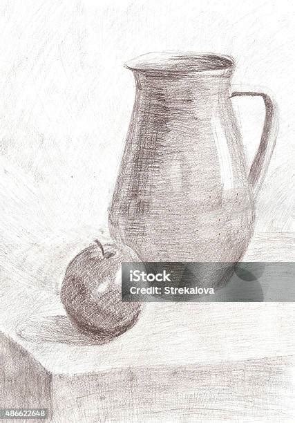 Szkic Rysunek W Ołówku Martwa Natura Stockowe Grafiki Wektorowe I Więcej Obrazów 2015 2015
