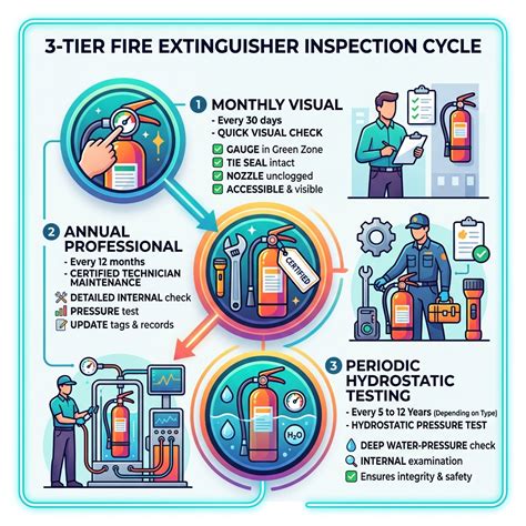 Your Guide To Fire Extinguisher Inspection Frequency Monthly Annually