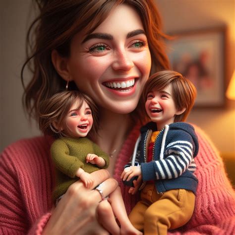 Aunt With Her Niece And Nephew By Tatyboss On Deviantart