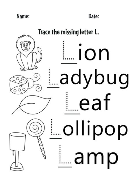 Letter L Coloring Pages For Lollipop [2025]