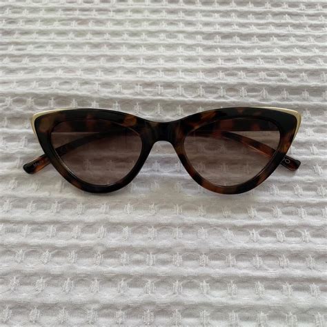 Cat Eye Cheetah Glasses Good Condition Accept Depop