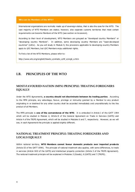 The Multilateral Trade Agreements