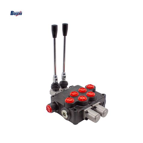 2 Spool Position Hydraulic Directional Control Loader Valve With Float