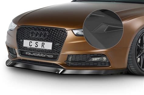 Cup Spoilerlippe mit ABE für Audi A S T CSR CSL L Lackierfreundlich Spoilerlippe
