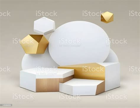 제품 프레젠테이션을 위한 최소한의 추상적인 화장품 배경 3d 그림 격리된 개체 클리핑 경로 포함 0명에 대한 스톡 사진 및 기타