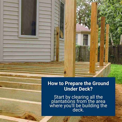 How To Prepare The Ground Under Deck In 7 Steps