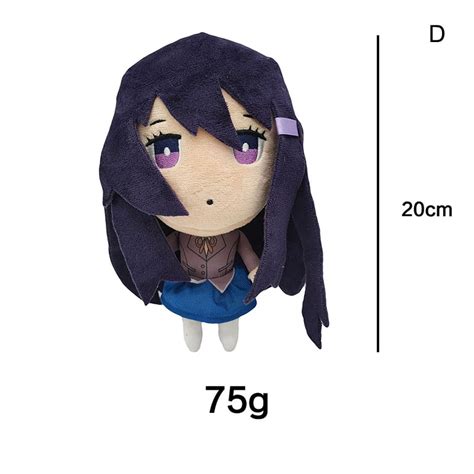 Buy Doki Doki Literature Club Ddlc Monika Plush Figure Doki Doki