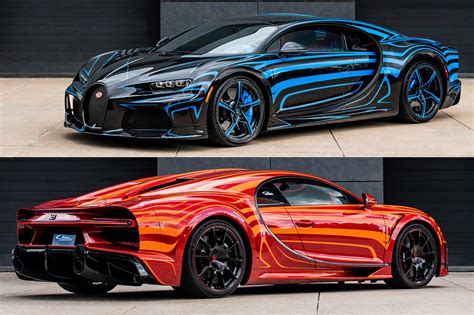 Bugatti Chiron Super Sport Vagues De Lumière Pár Vezess