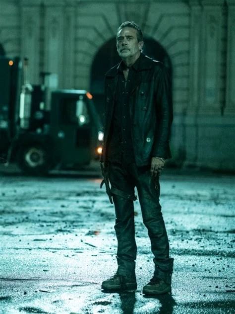 The Walking Dead Dead City Negan Smith Leather Jacket