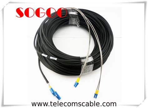 75m Cpri Fiber Cable 2 Cores Dlc Sm Mm With Both End Socket Protection