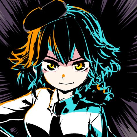 Safebooru 1girl Aomushi Mushamusha Girls Und Panzer Glaring Highres