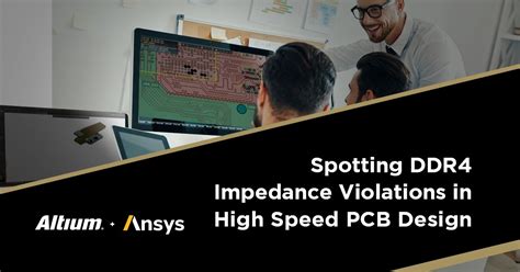 Spotting Ddr4 Impedance Violations In High Speed Pcb Design Blogs