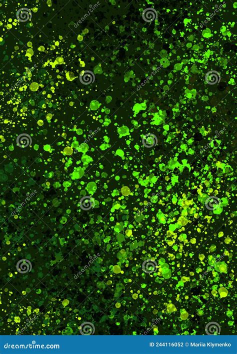 Unicellular Green Algae Chlorella Spirulina With Large Cells Single
