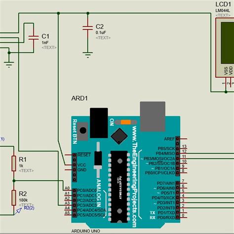 Ac Dc Circuit With Arduino Design Using Proteus Download Scientific Diagram