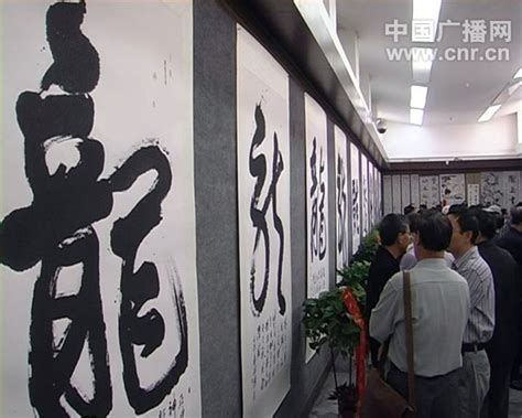 “龙舞墨韵”秦理斌书法作品在兰州市博物馆展出 中国广播网