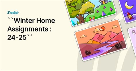 ``winter Home Assignments 24 25``