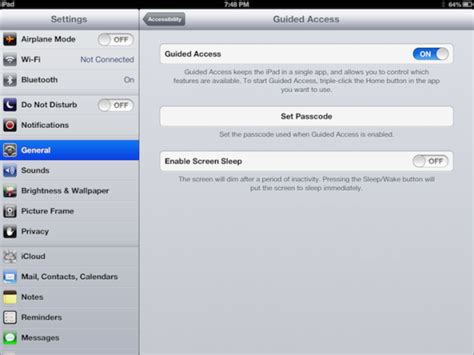 Limit An Ios Device To Running A Single App — Learning In Hand With